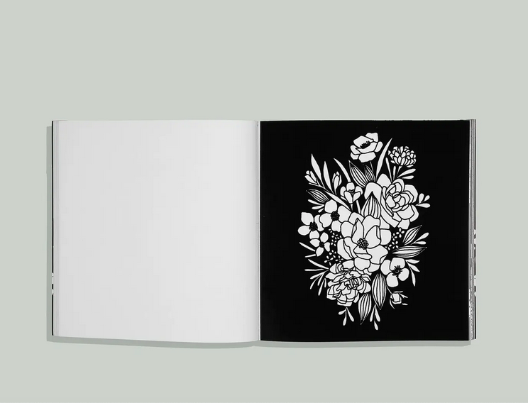 coloring pages with black velvet