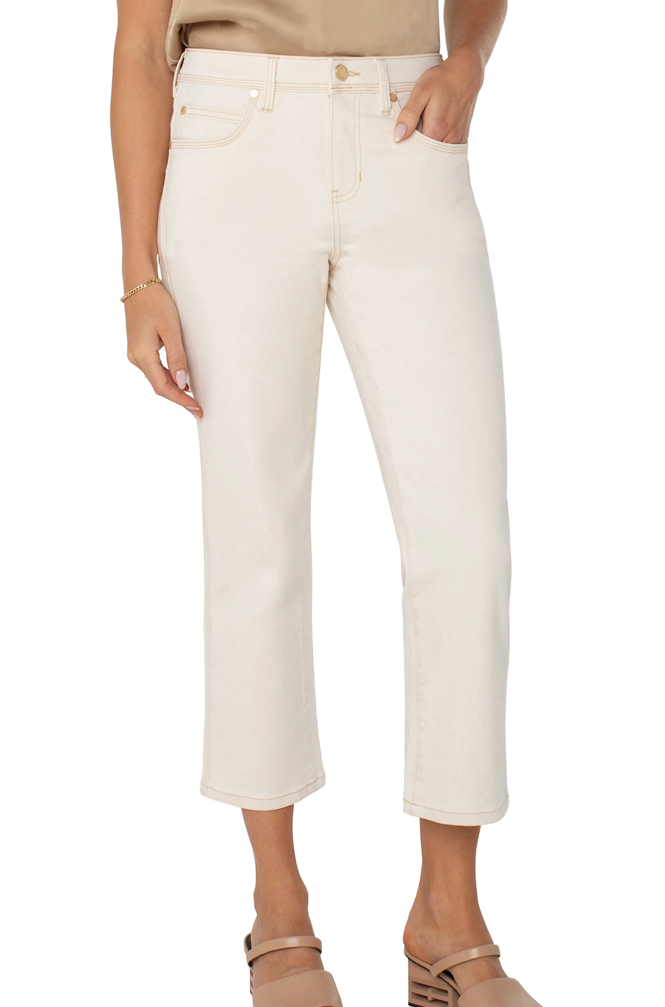 Liverpool Kennedy Crop Straight SEASIDE DUNES LM7A43QE8 | Happy Sol